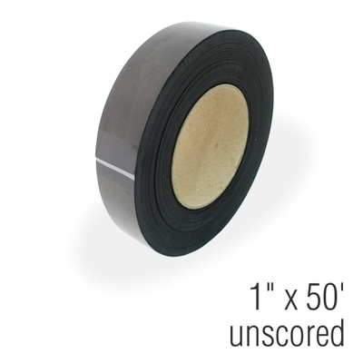 Plain Magnetic Roll Stock, 1 in. x 50' Signs, SKU: LH-0154