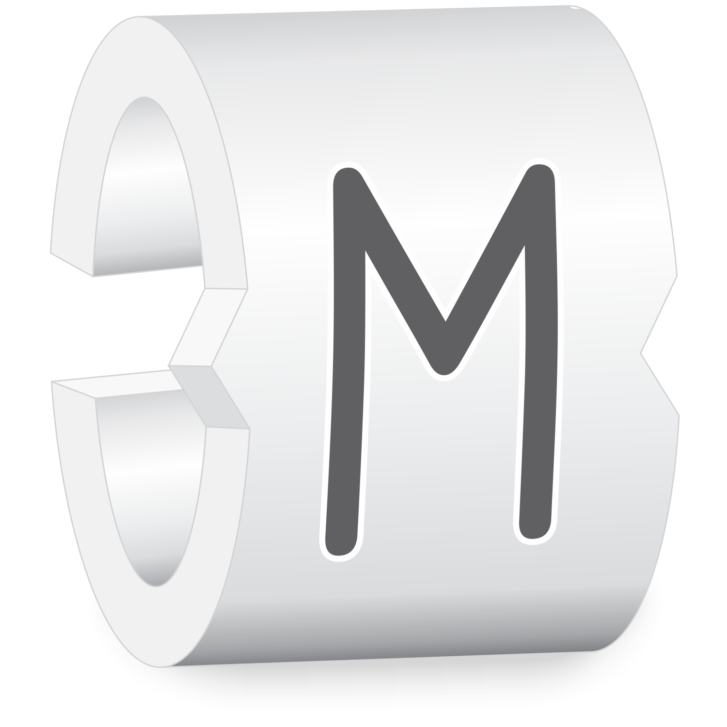 Plastic Clip-on Wire Markers, M Signs, SKU: WM-C-M