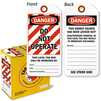 Out Of Service Tag, SKU: TG-1277